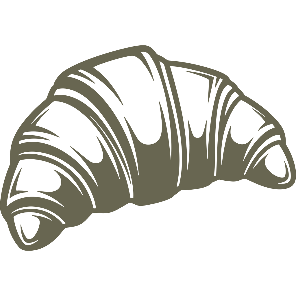 Croissant Delrin Leather Stamp