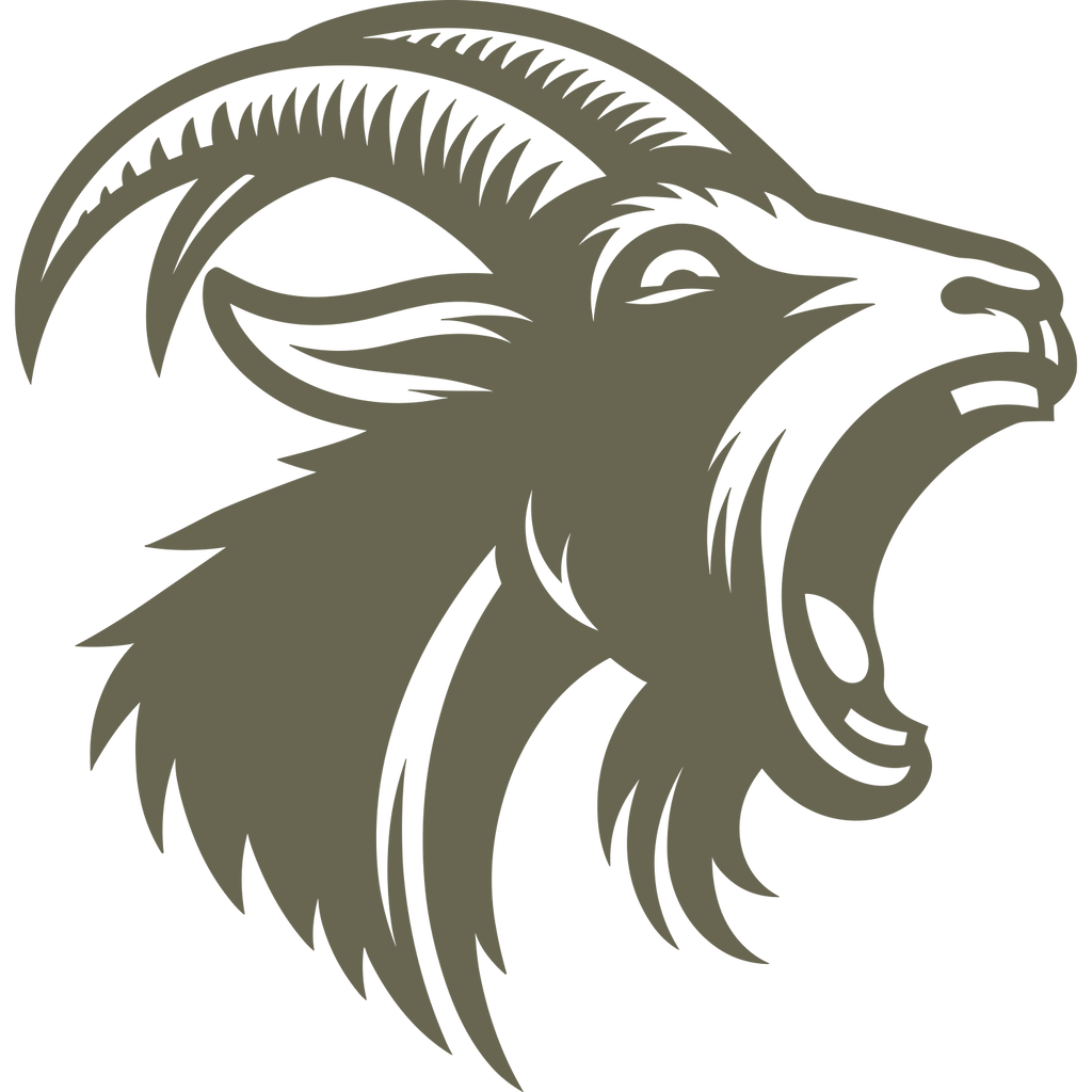 Screaming Goat Delrin Leather Stamp