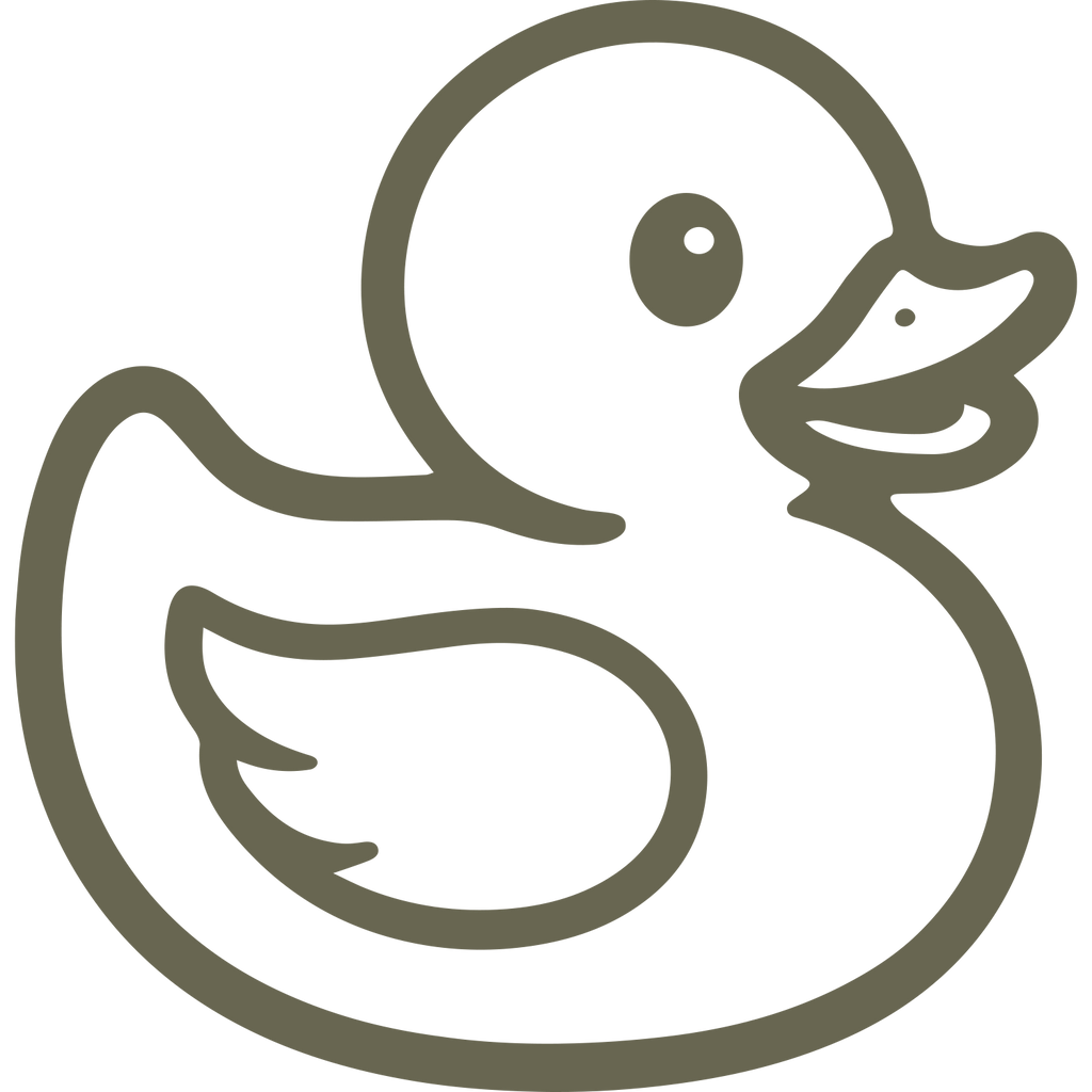 Rubber Duckie Delrin Leather Stamp