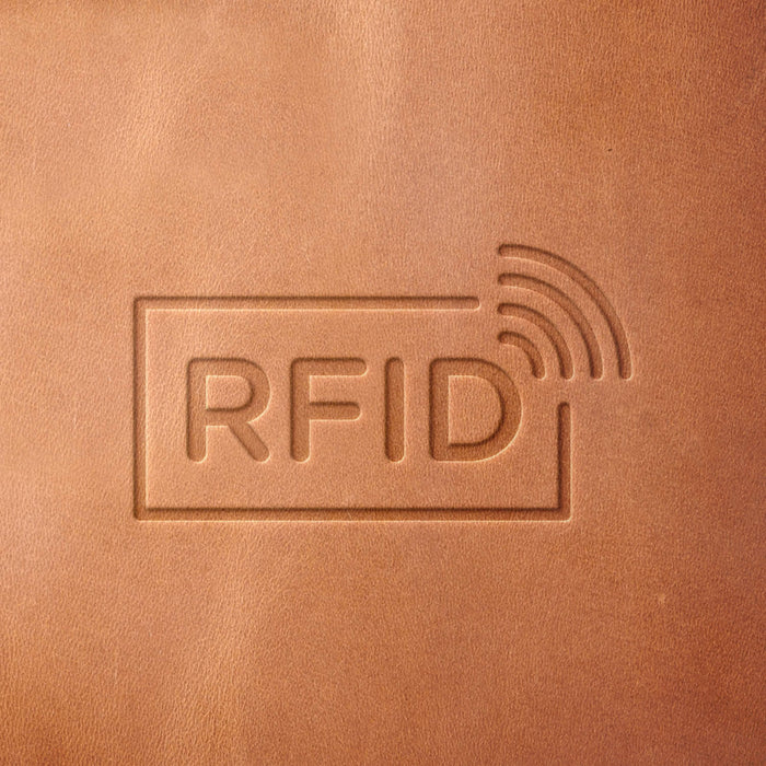 RFID Icon Delrin Leather Stamp