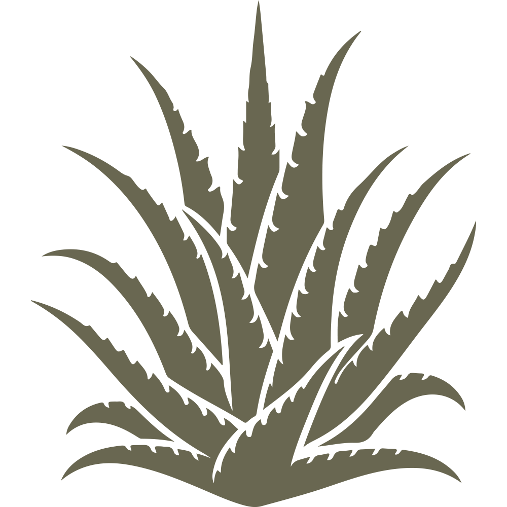 Agave Delrin Leather Stamp