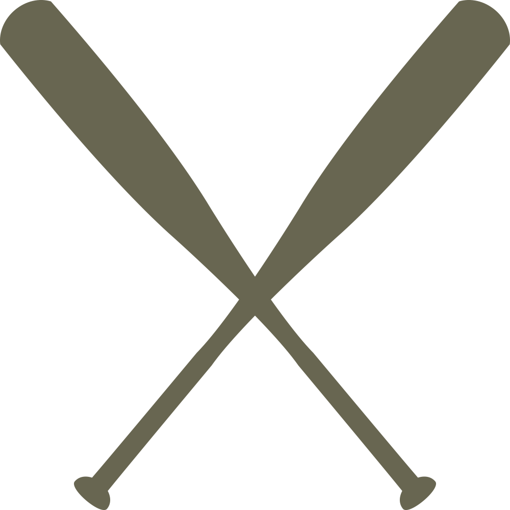 Baseball Bats Delrin Leather Stamp