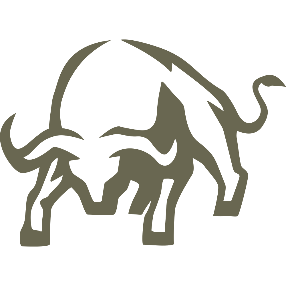 Bull Delrin Leather Stamp