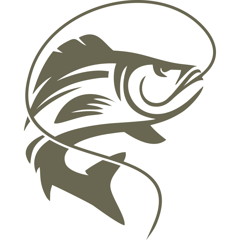 Fish Delrin Leather Stamp