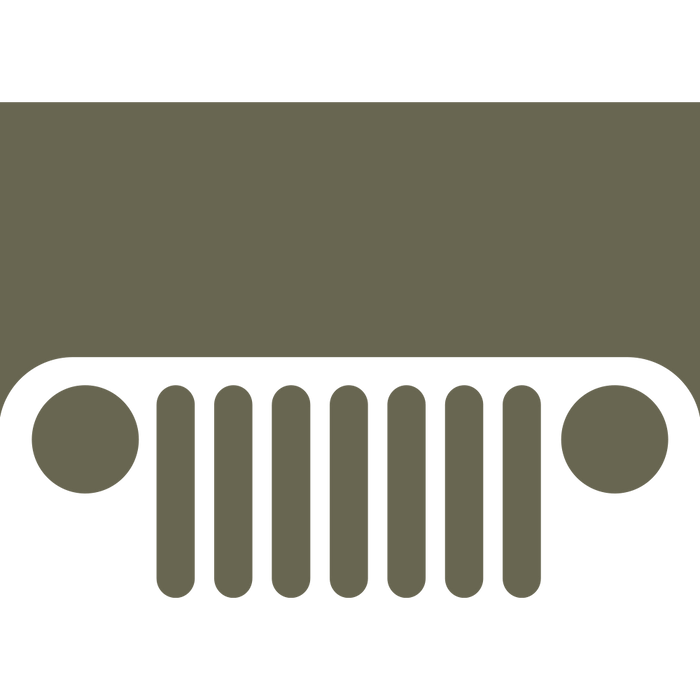 Jeep Grille Delrin Leather Stamp