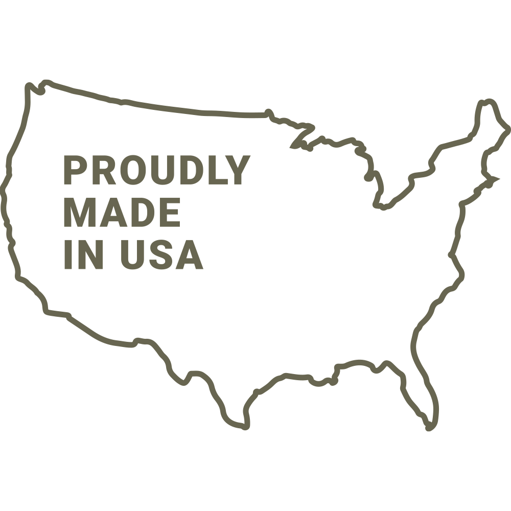 Proudly Made in USA Delrin Leather Stamp